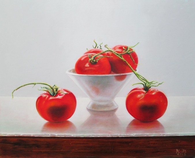 exto.nl | Tomaten in tegenlicht van Kees Blom