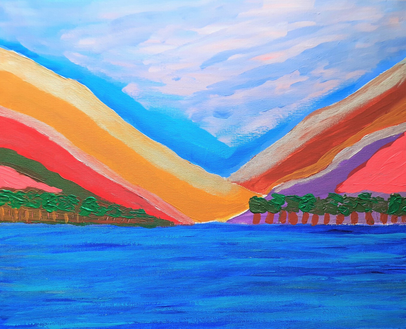 Gert Meindertsma - Abstract Landschap 3