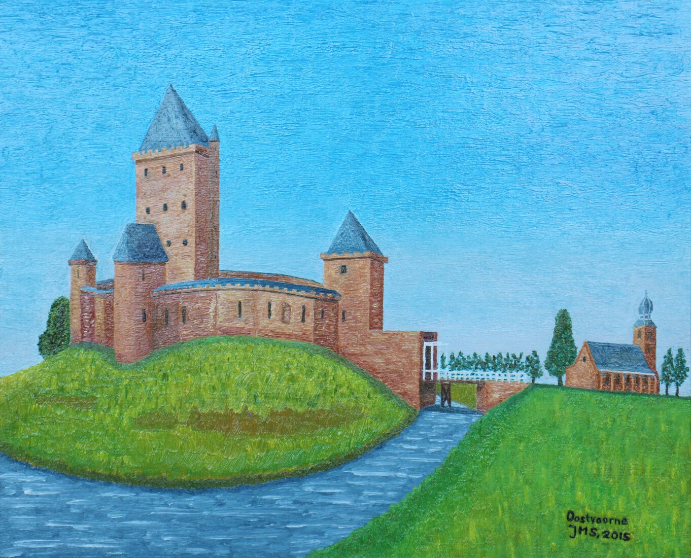 Hans Strijland - Burcht Jacoba van Beieren Oostvoorne